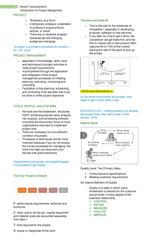 Module 5 - Summary Quality Management in Health Care: Principles and ...