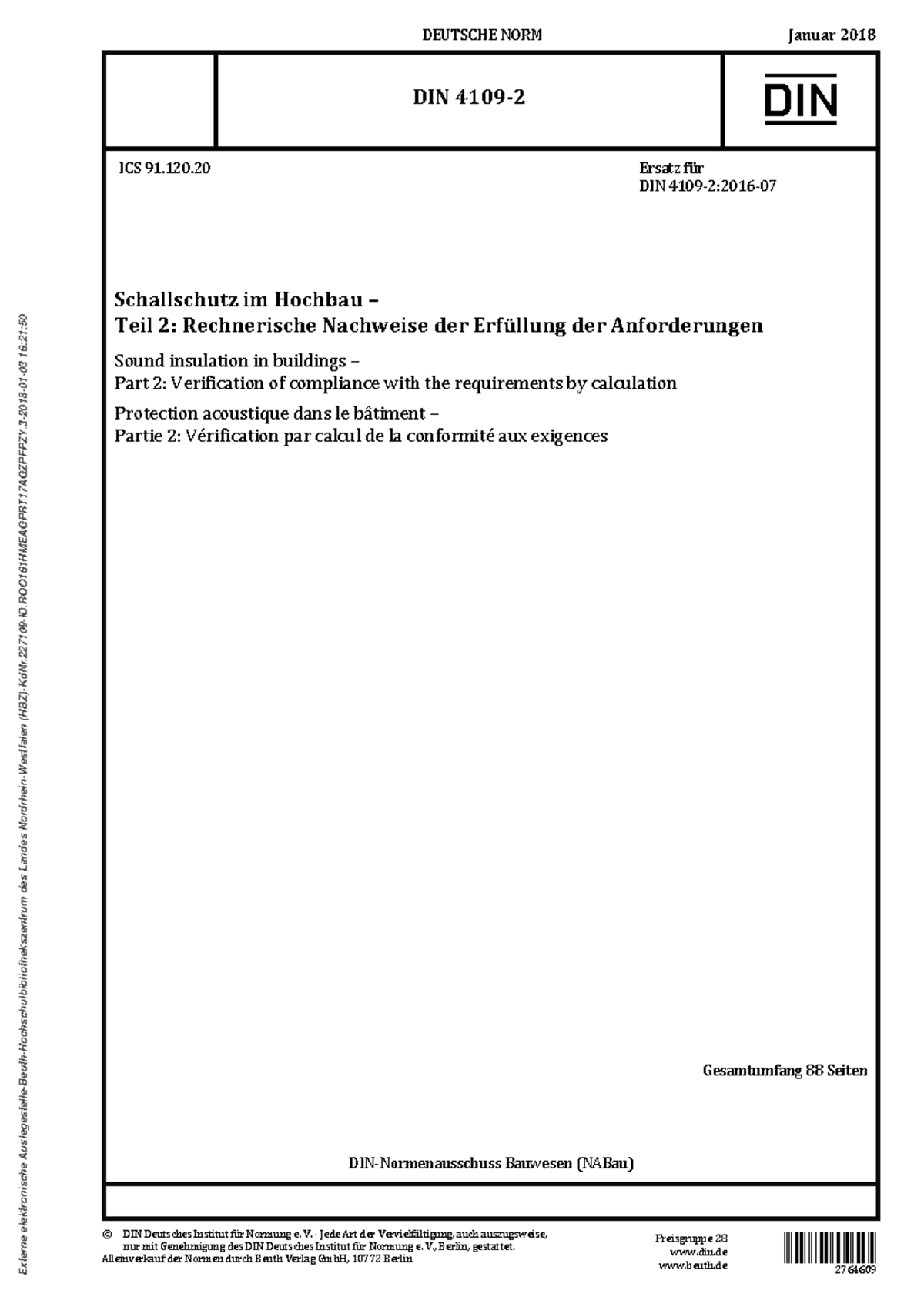 Beiblatt 2 Zu Din 4109