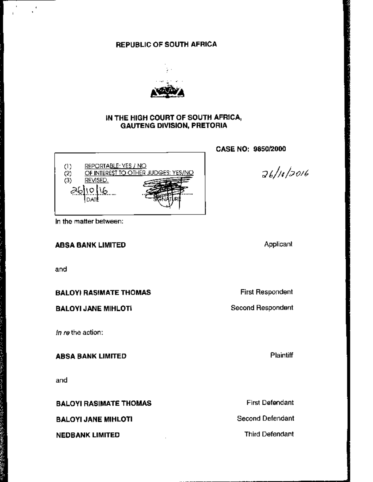 1137 - Court Case - CSL2601 - Studocu