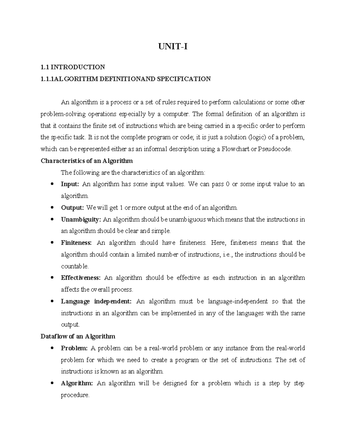 Unit 1 Ooad Ooad Notes Unit I Unit I 1 Introduction 11