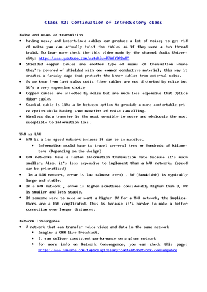 Computer Networks_Class #8 Subnetting & Dynamic Routing - Class #8: Subnetting, VLSM - Dynamic ...