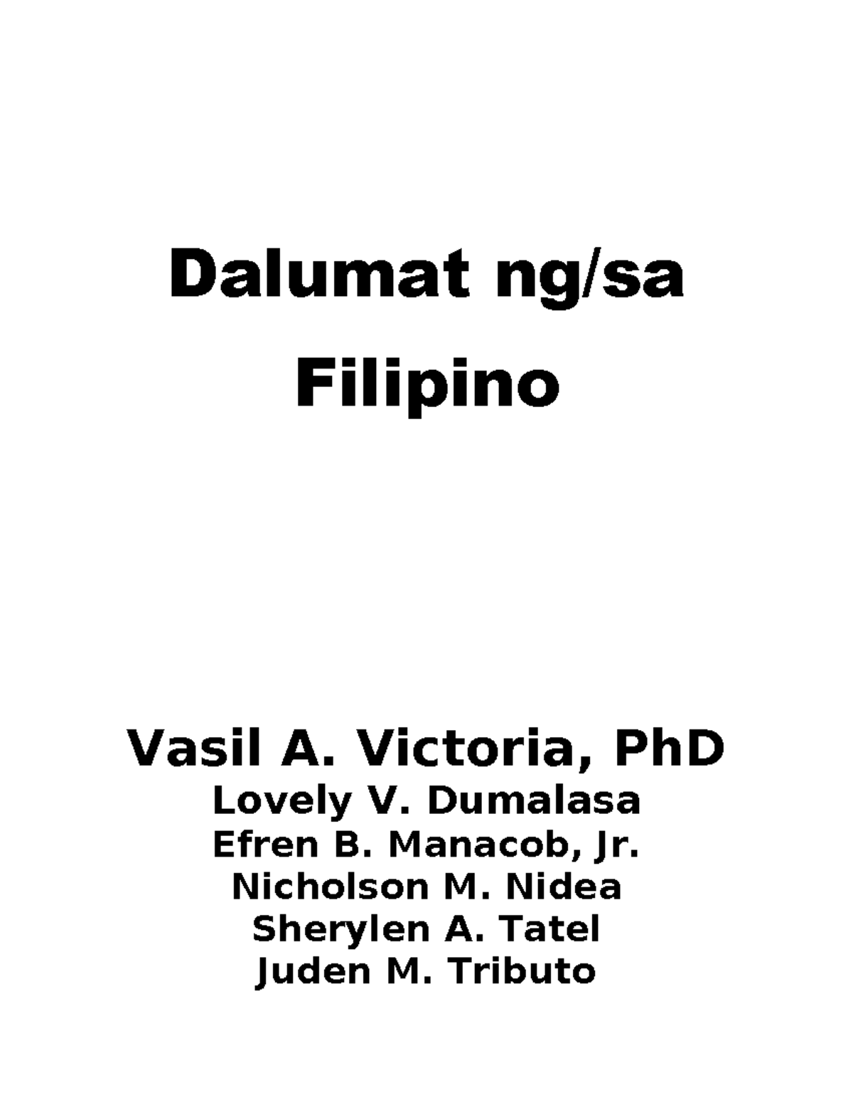Mukha-ng-Dalumat - Panunuring Pampanitikan - Dalumat ng/sa Filipino ...