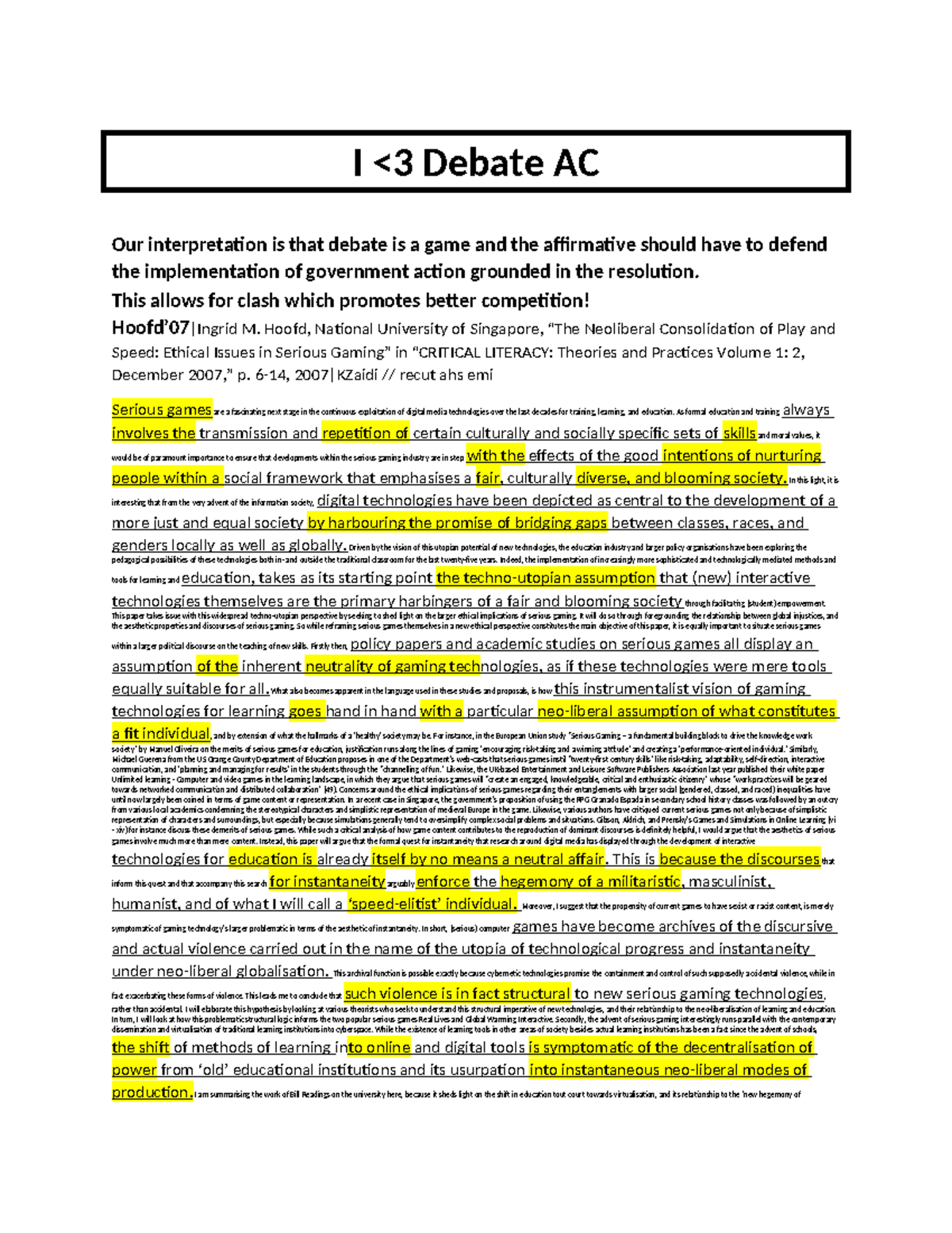 The ONLY aff I need - fffff - I