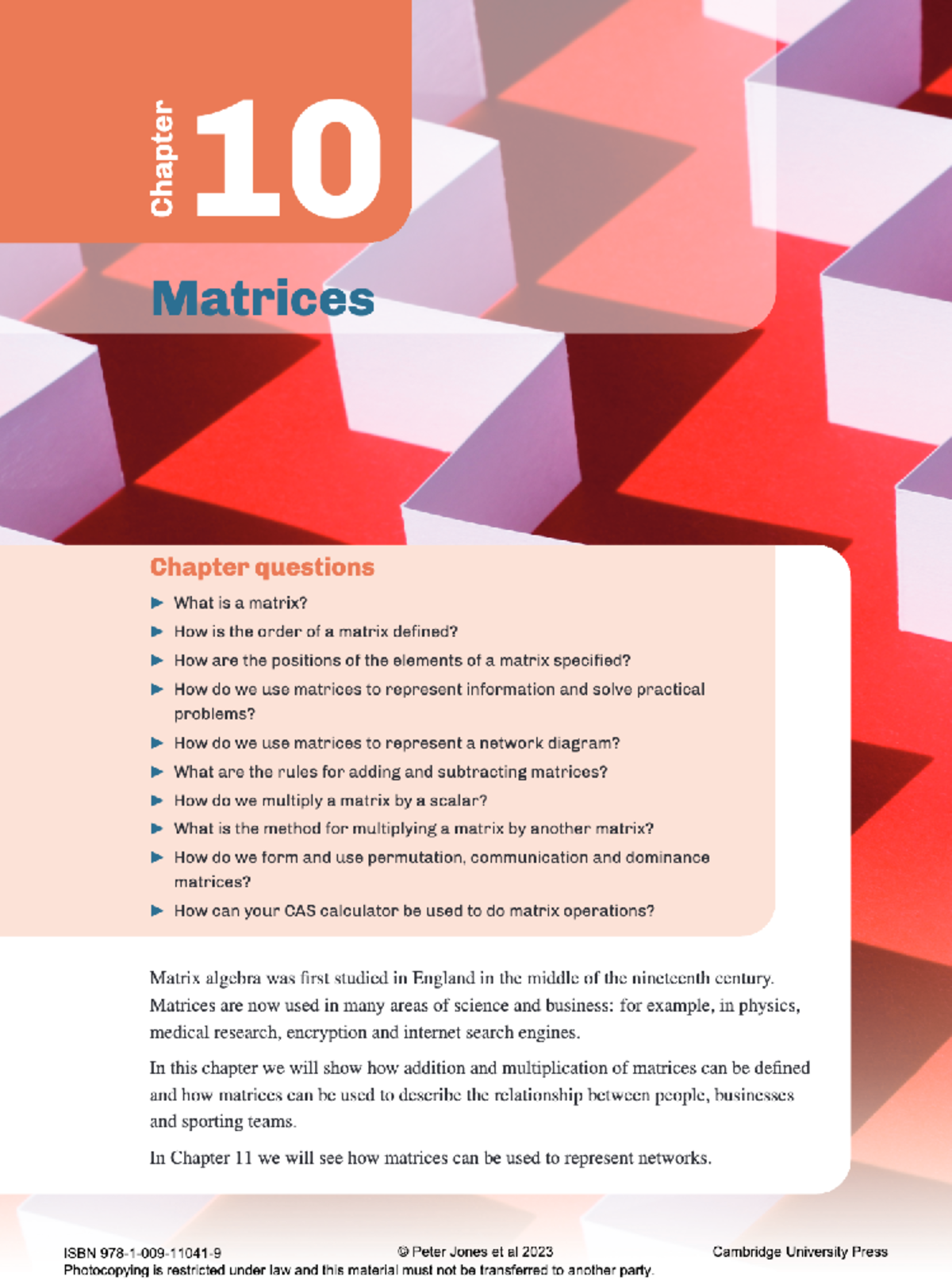 Chapter-10-Matrices - practice questions on unit 4 AOS2 introduction to ...