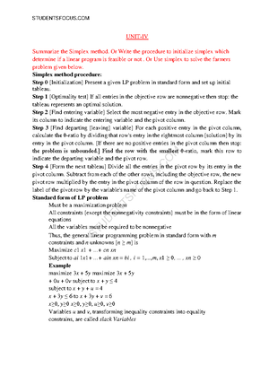 Unit5 - Very useful - UNIT-V State the subset-sum problem and Complete ...
