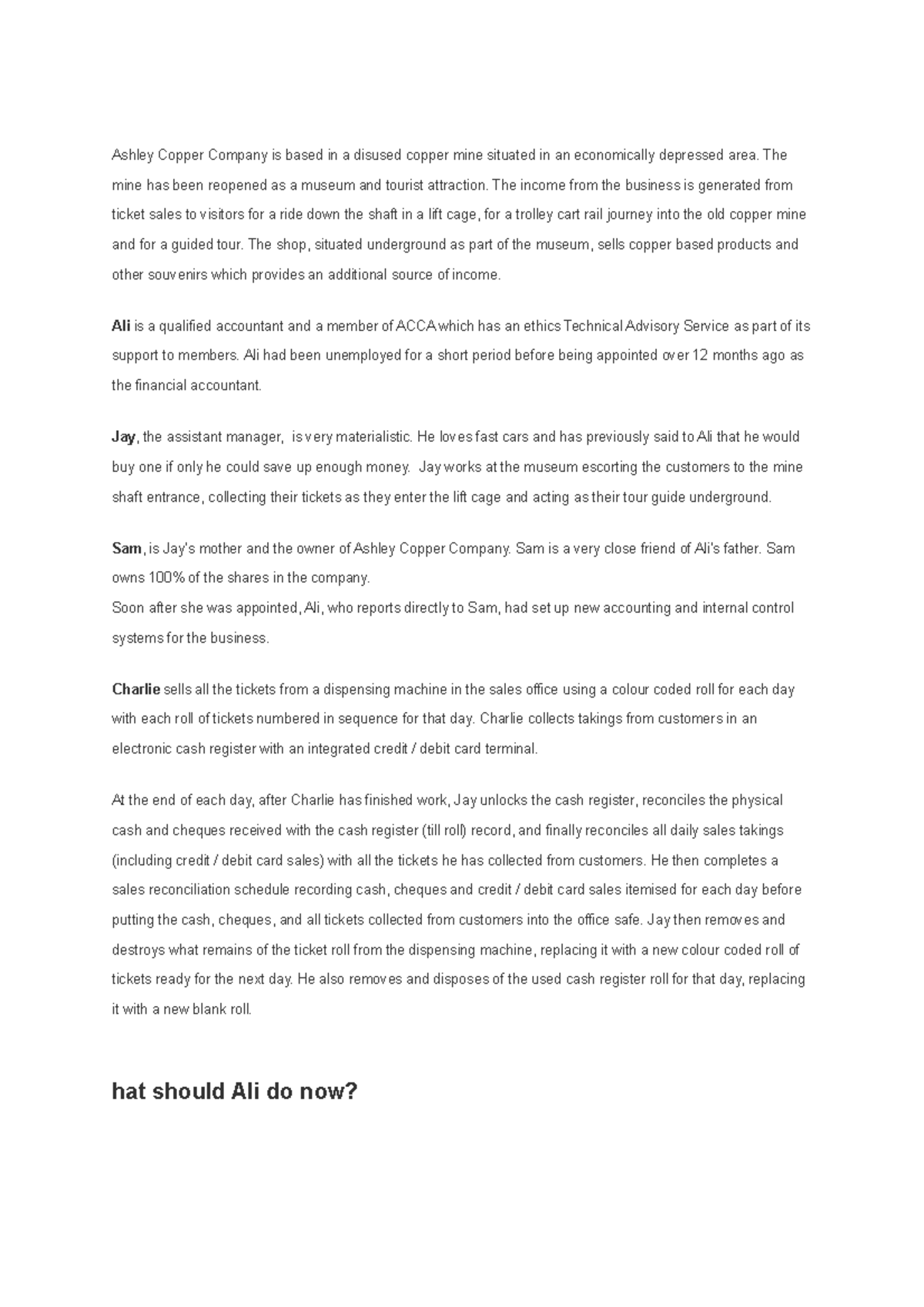 Ashley Copper Company is based in a disused copper mine situated in an ...