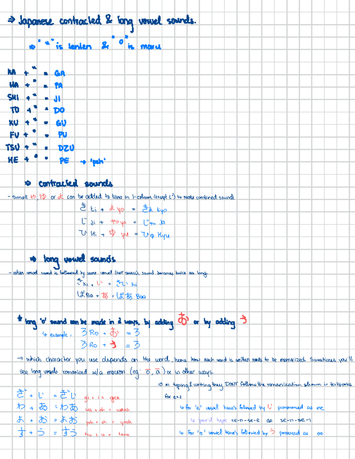 Japanese 100 - These are basic lecture notes. - => Japanese contracted ...