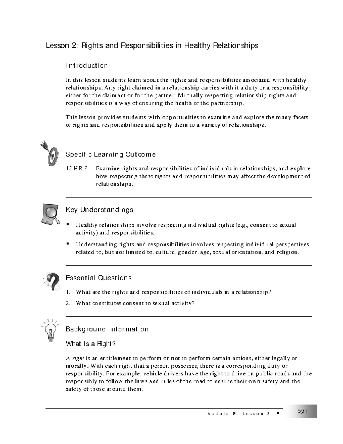 Module e lesson 2 - To study - - Studocu