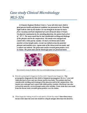Lab 5 Lab Report- (Microbiology) - Lab #5: Aseptic Technique and ...