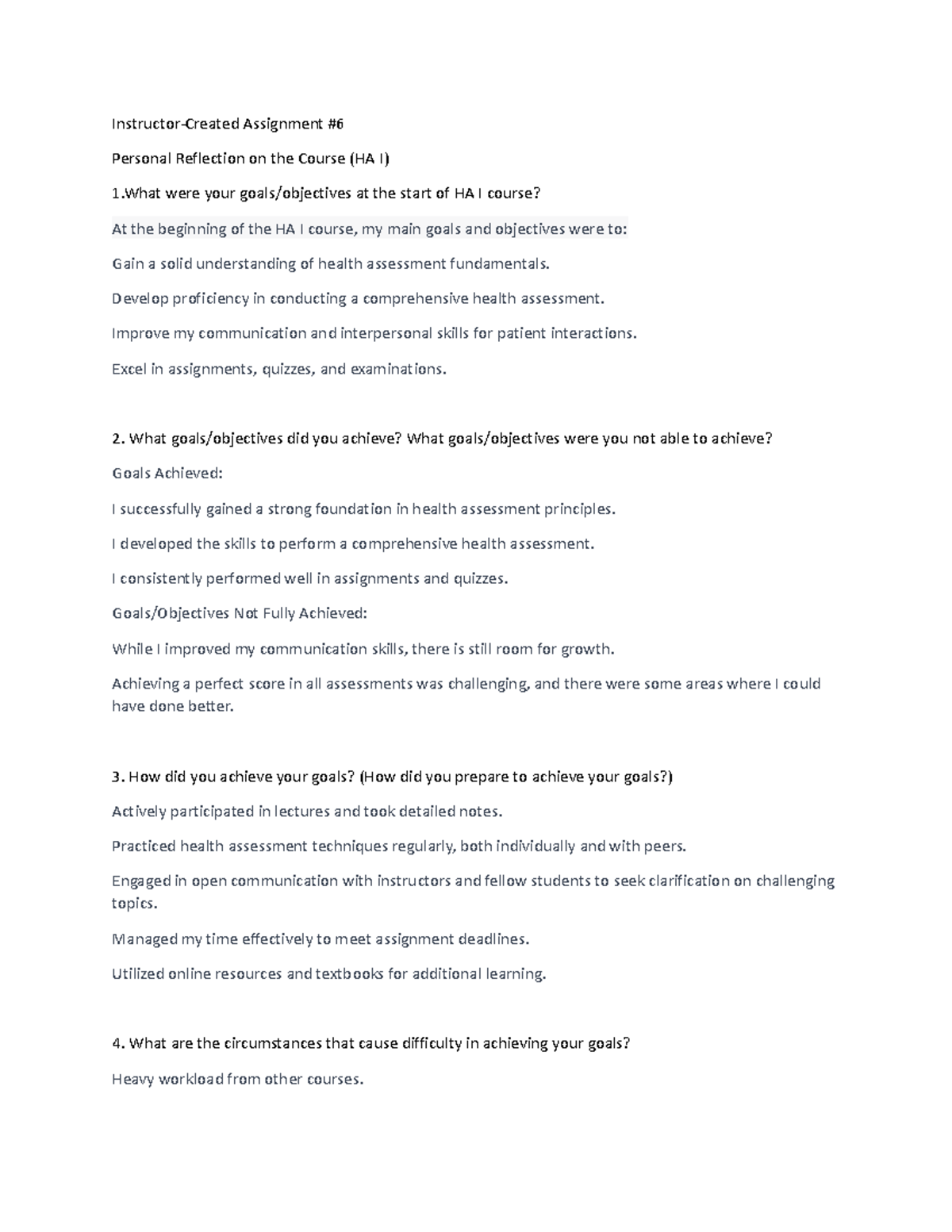 Instructor-Created Assignment #6-1 - Instructor-Created Assignment ...
