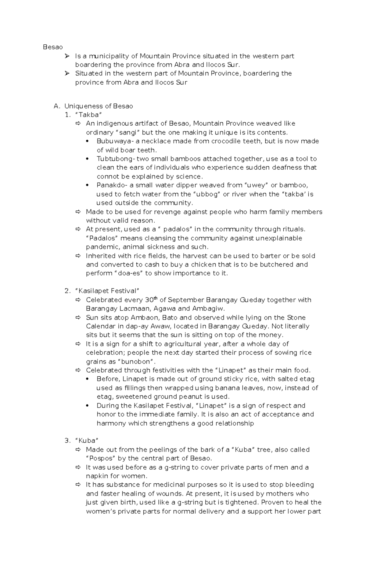 Besao, PIC - For reporting - Besao Is a municipality of Mountain ...