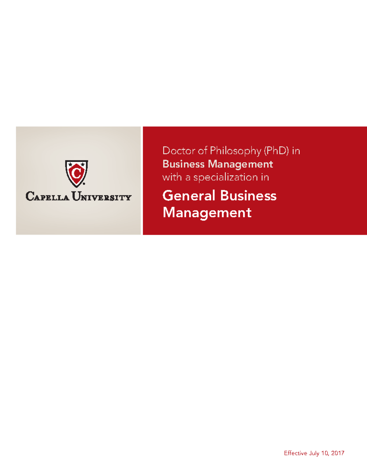 General Business Management - The curriculum focuses on business ...