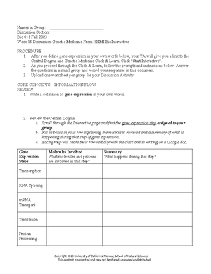 Bio 001 Notes Ucmerced - Bio 001 Notes phylogenic tree shows ...