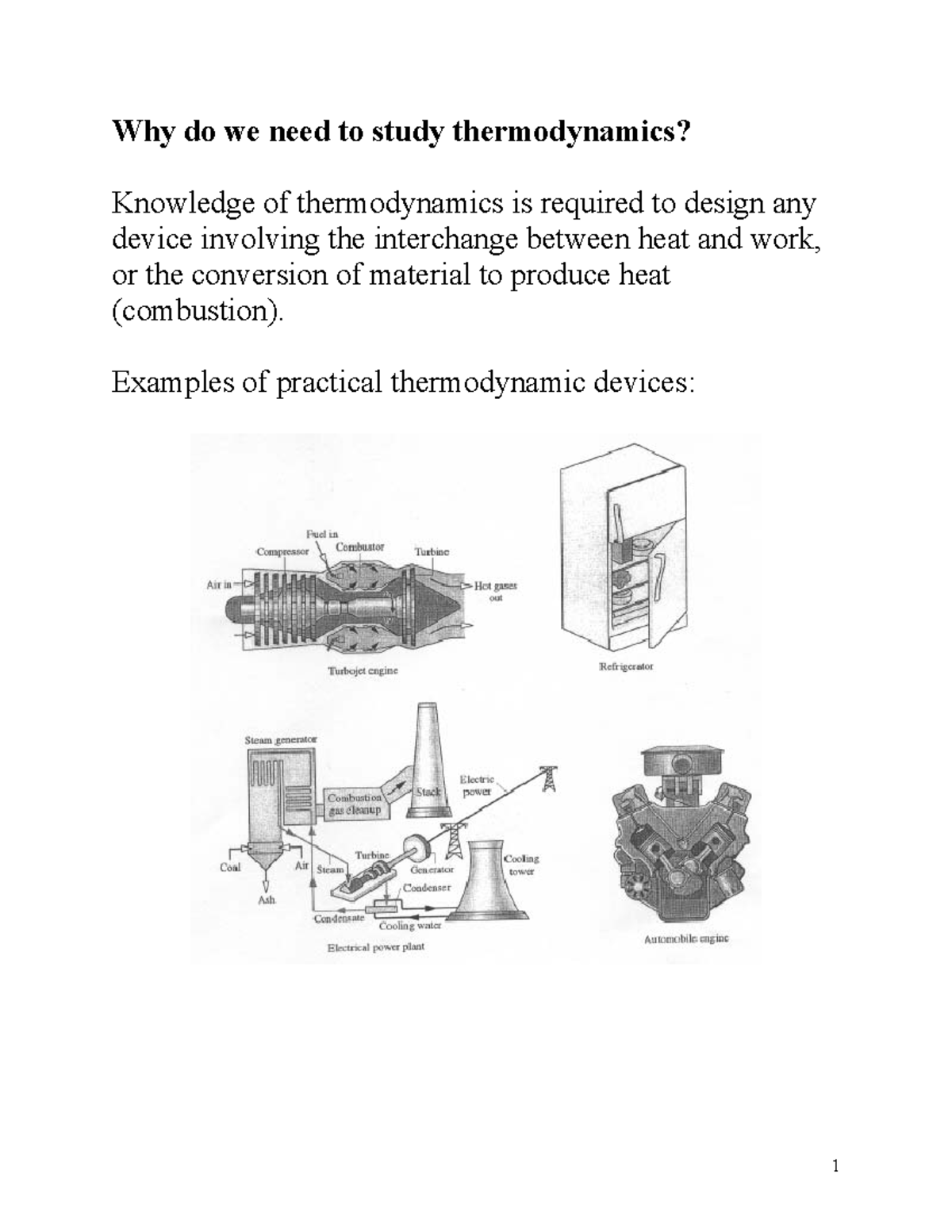 Applied Thermodynamics I - Lecture notes - lecture1 - 29 - Why do we ...