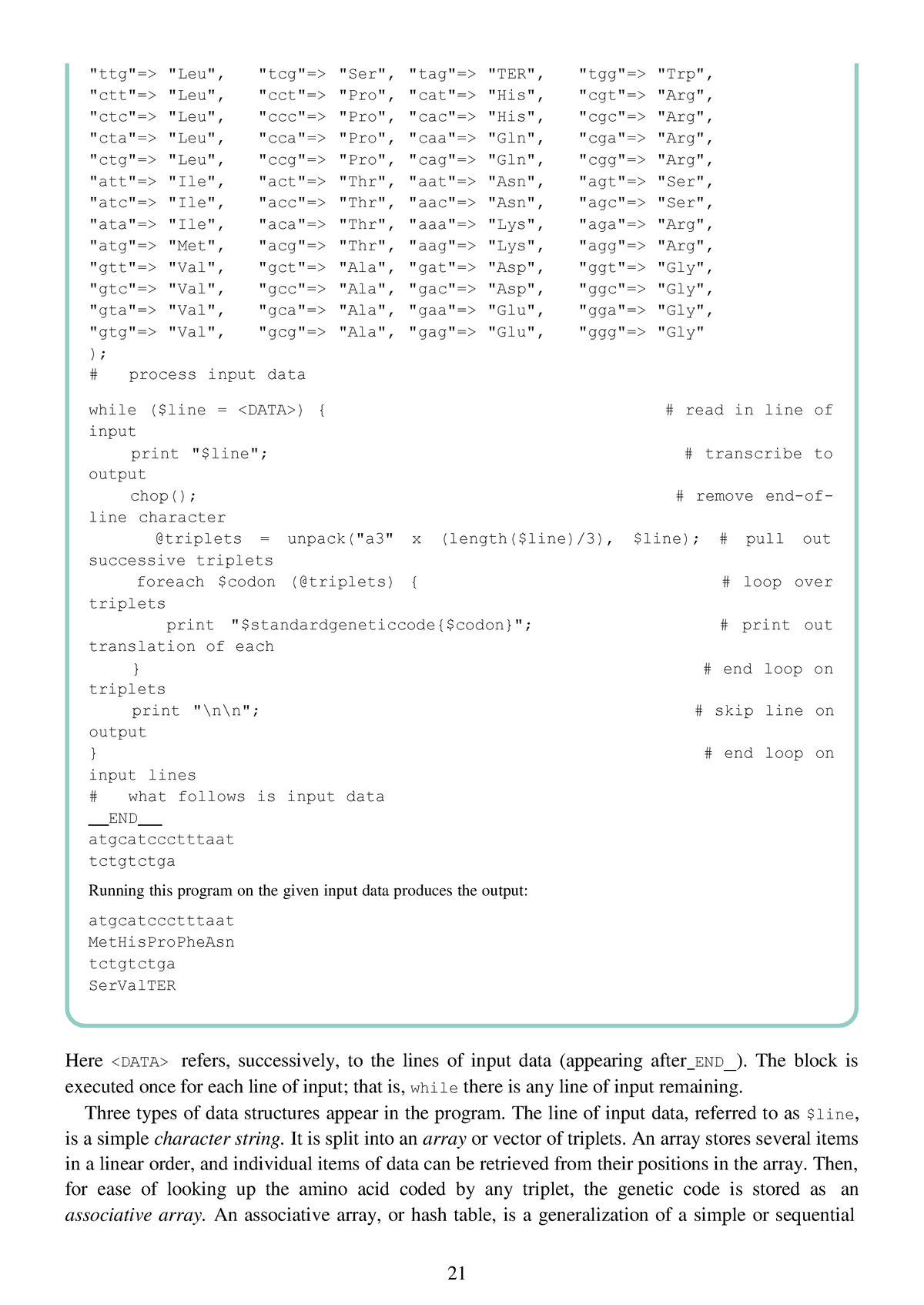 Introduction of Bioinformatics - Notes-6 - "ttg"=> "Leu", - Studocu