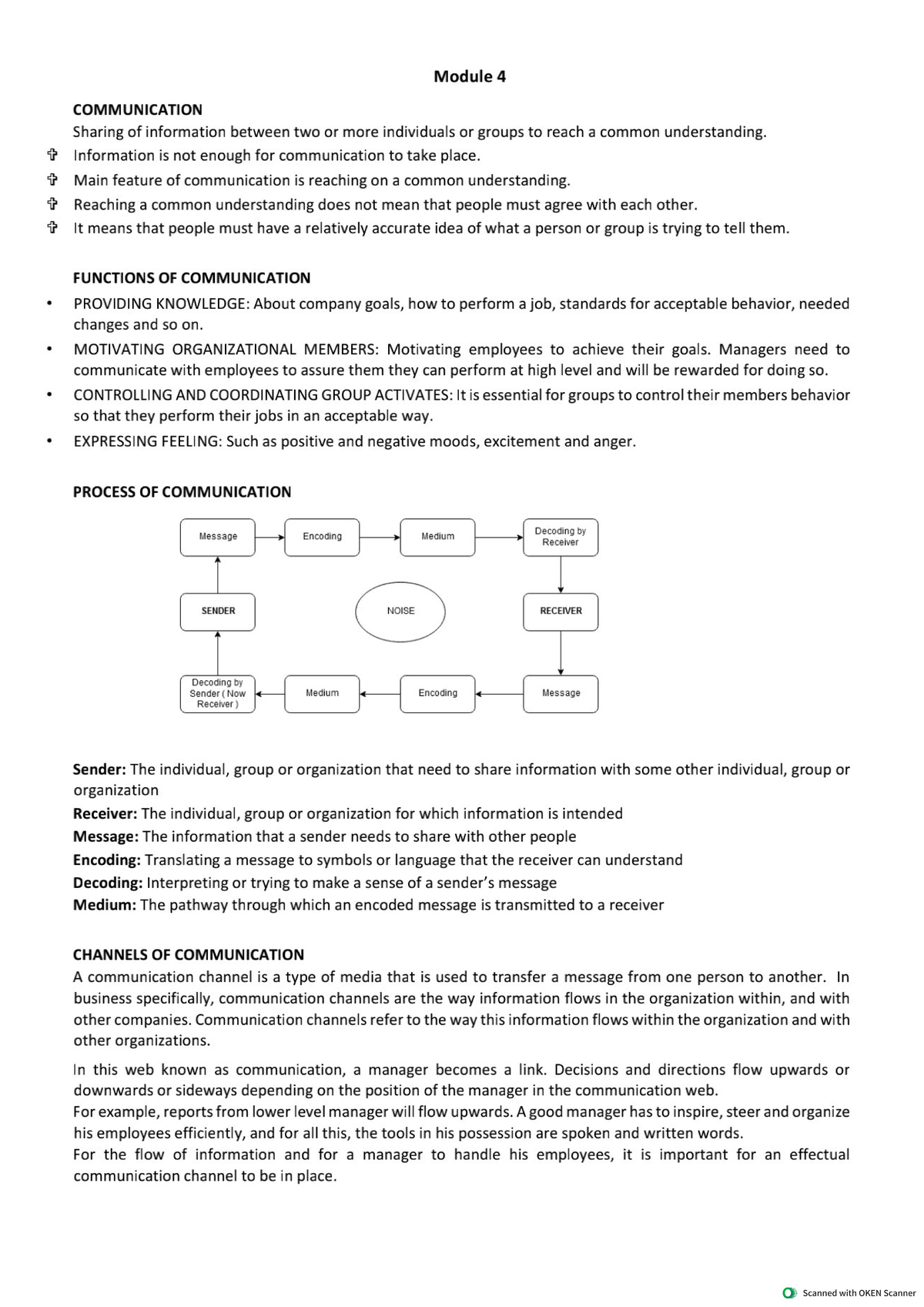 OB Module 4 and 5 Detailed Note - Master of business mangement - Studocu