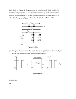 Tutorial 4-Rectifier (HWR FWR)- Solution - SOLUTION Tutorial 4 ...