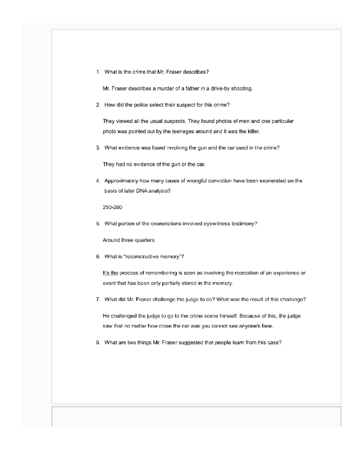Unit 1 lab - Google Docs - Assignment for Edmentum forensic science ...