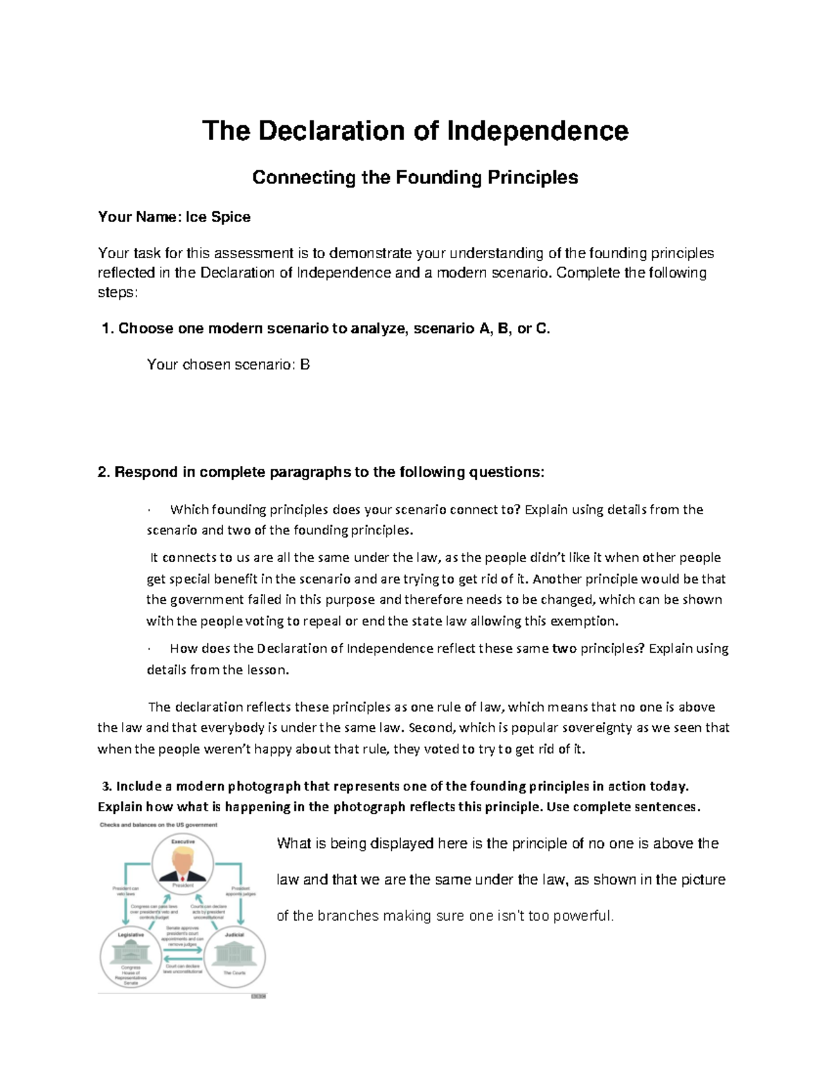 US GOV V23 1.02 ONEE - DONT OPEN I BSED IT - The Declaration of ...