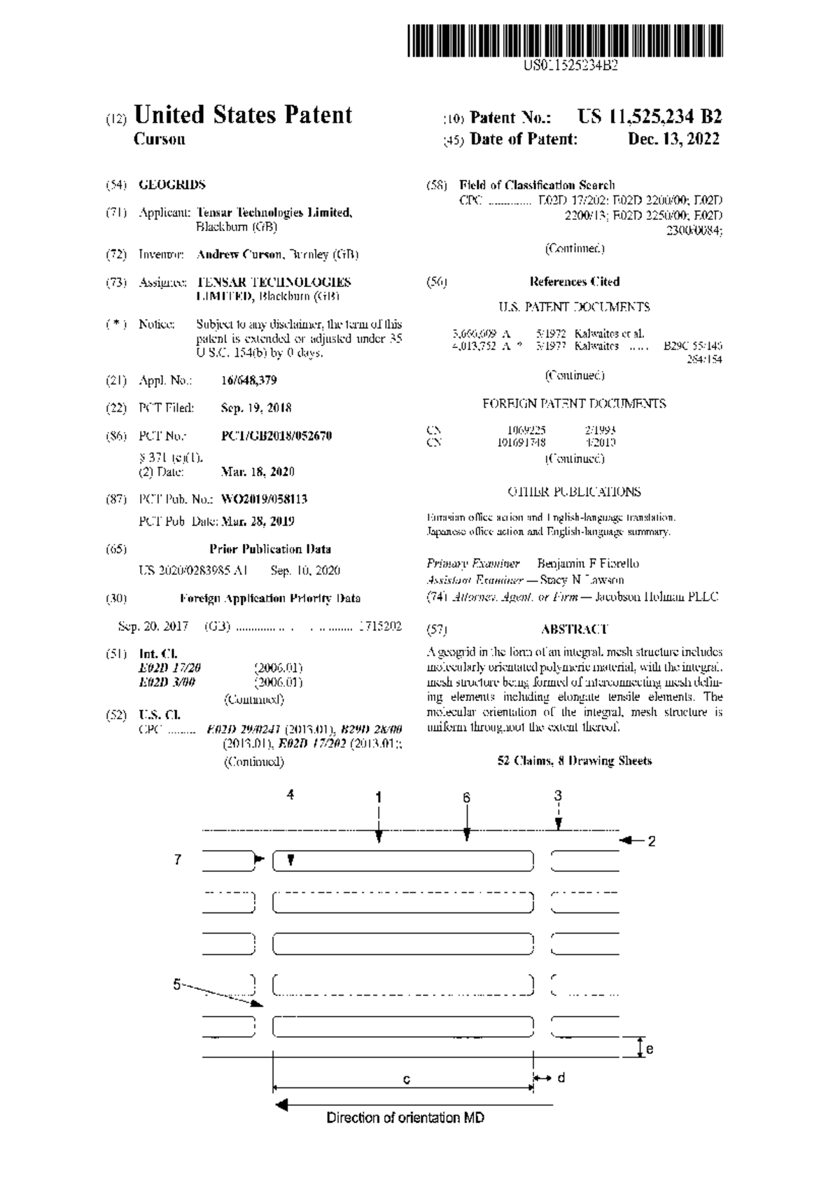 US11525234 B2 - patft - Planificacion de Proyectos - Studocu