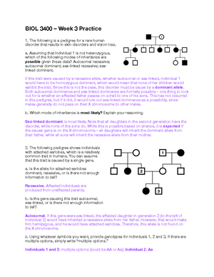 Lab Assignment 2 - Experimental Design for Biologists - Experimental ...