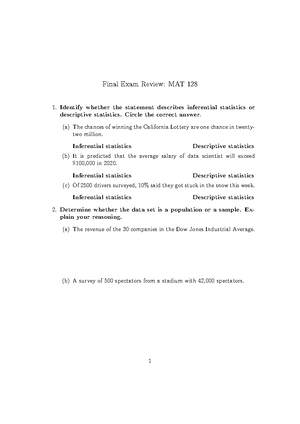 AP Stats Chapter 2 Exam Review and answers - AP Stats Chapter 2 Exam ...