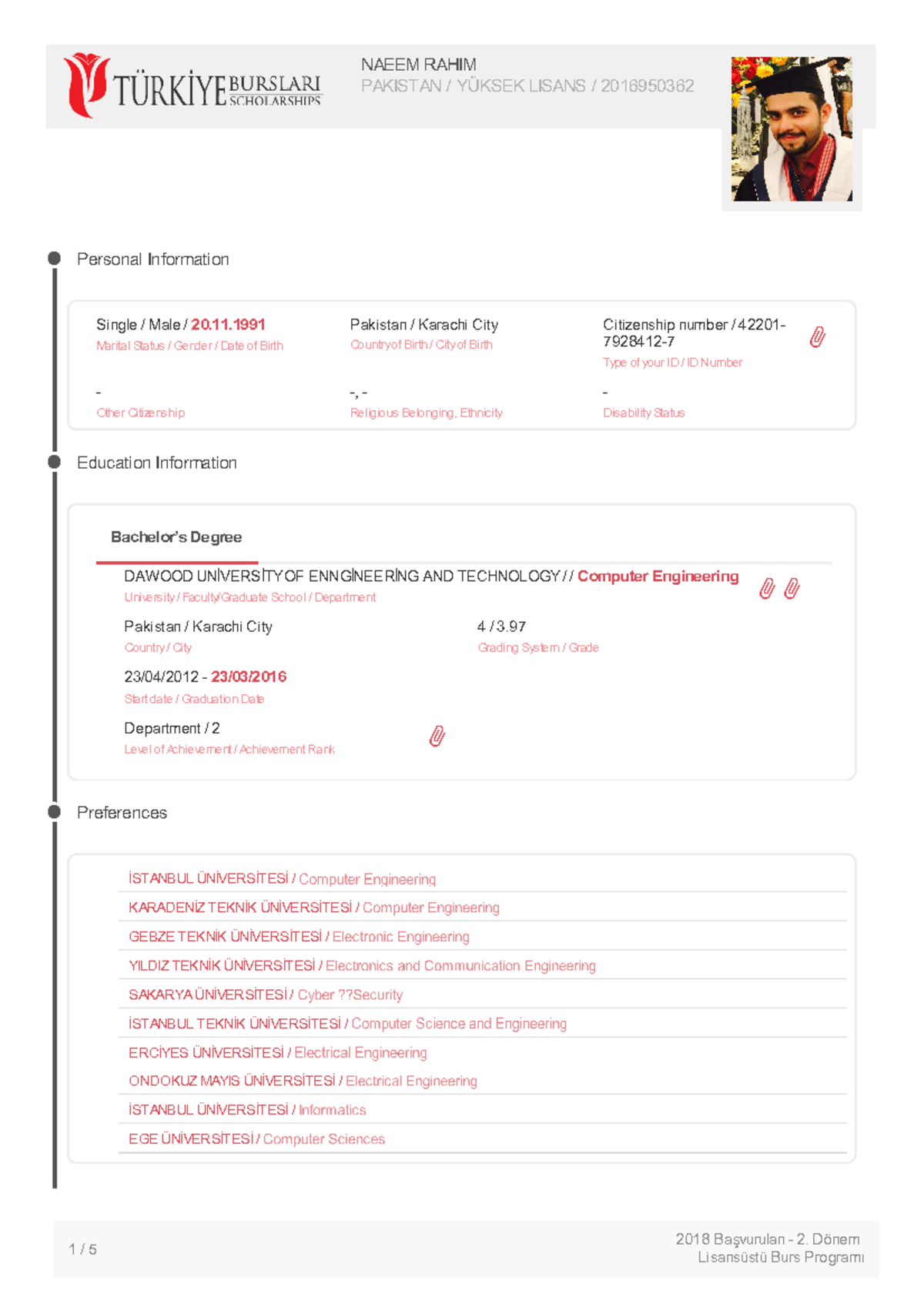 Exam 16 December, questions and answers - NAEEM RAHIM PAKISTAN / YÜKSEK ...