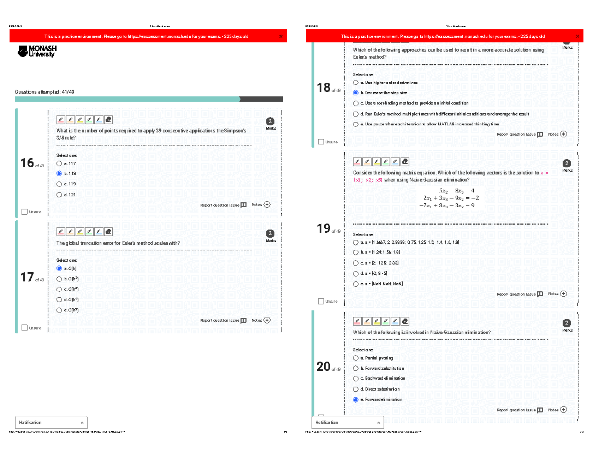 Mock Exam Questions - Mock exam - 09/02/2021 This: Mock exam - Studocu