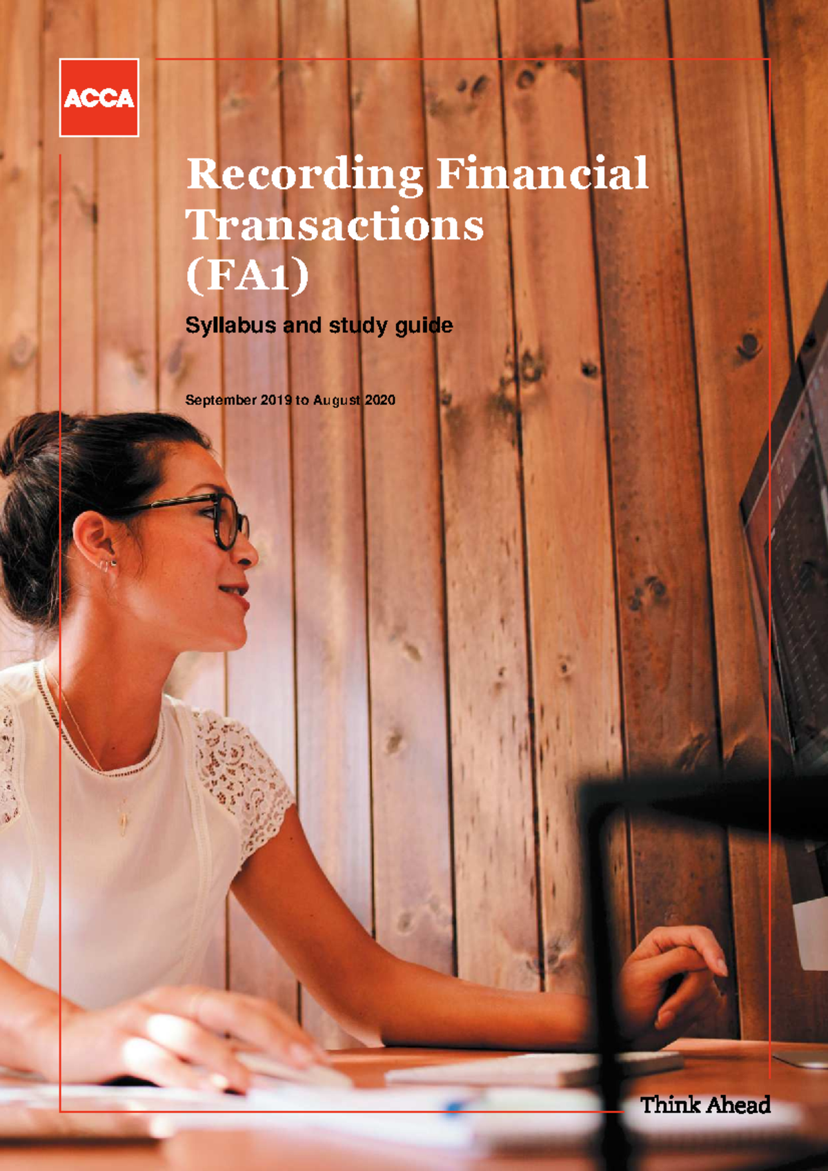 Fa1-syllandsg-sept19-aug20 - 1 Recording Financial Transactions (FA1 ...