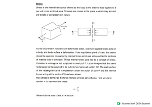Strain - Solid Mechanics in Structural Engineering - Studocu