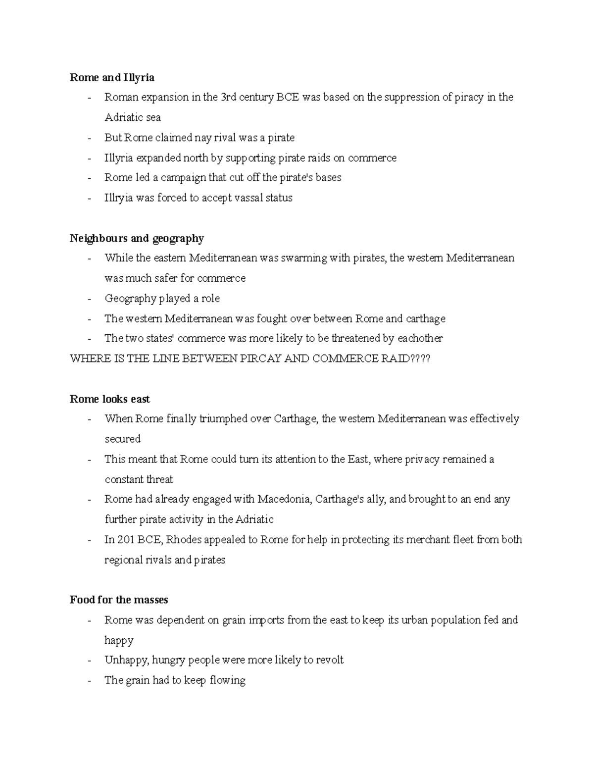 HI127 - Notes - Rome and Illyria - Roman expansion in the 3rd century ...