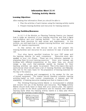 RPD Workshop Layout - Technical Communications - Receiving Area Quality ...