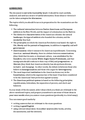 Culture and society in the US-Early encounters between Europeans and ...