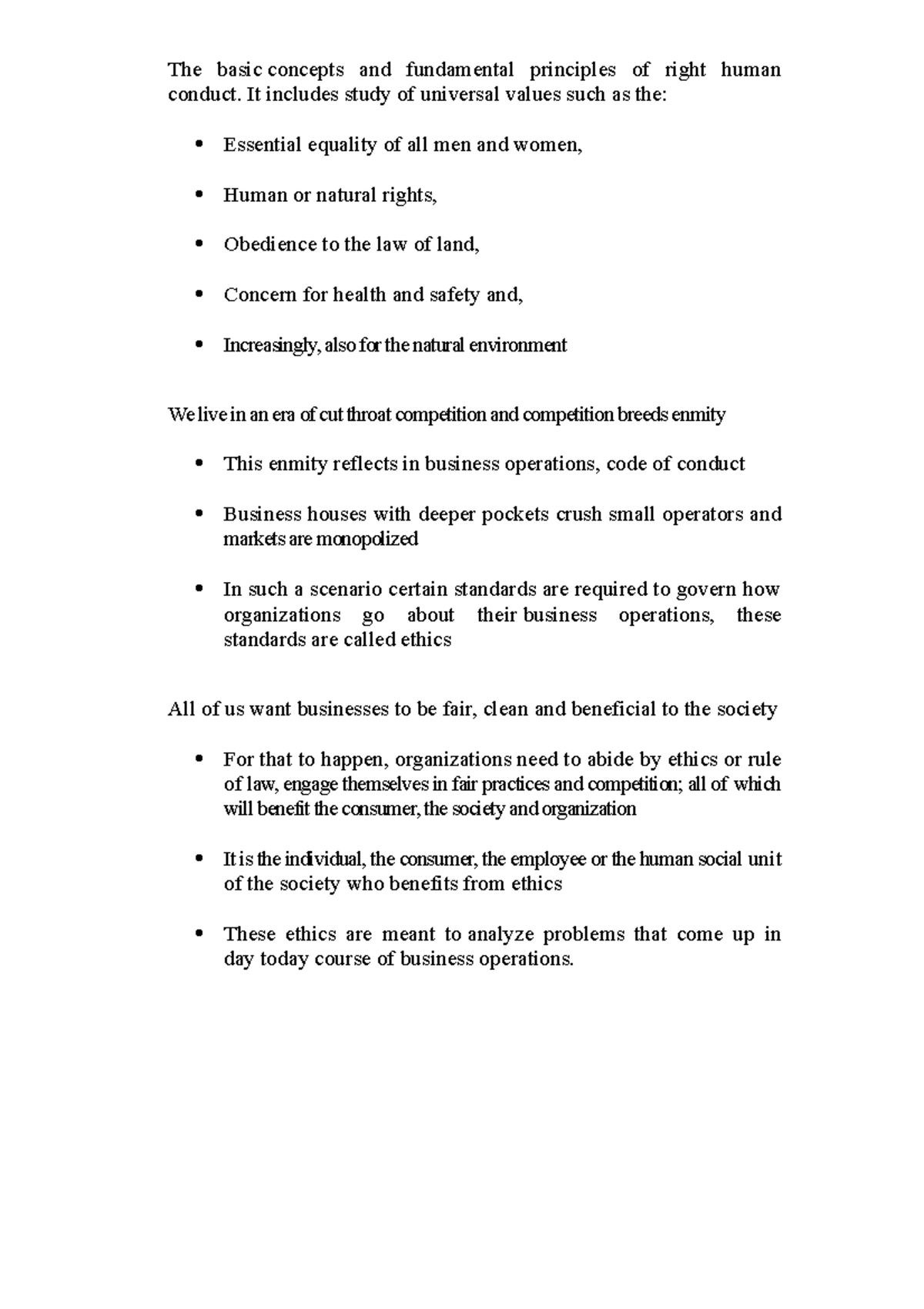 The basic concepts and fundamental principles - It includes study of ...