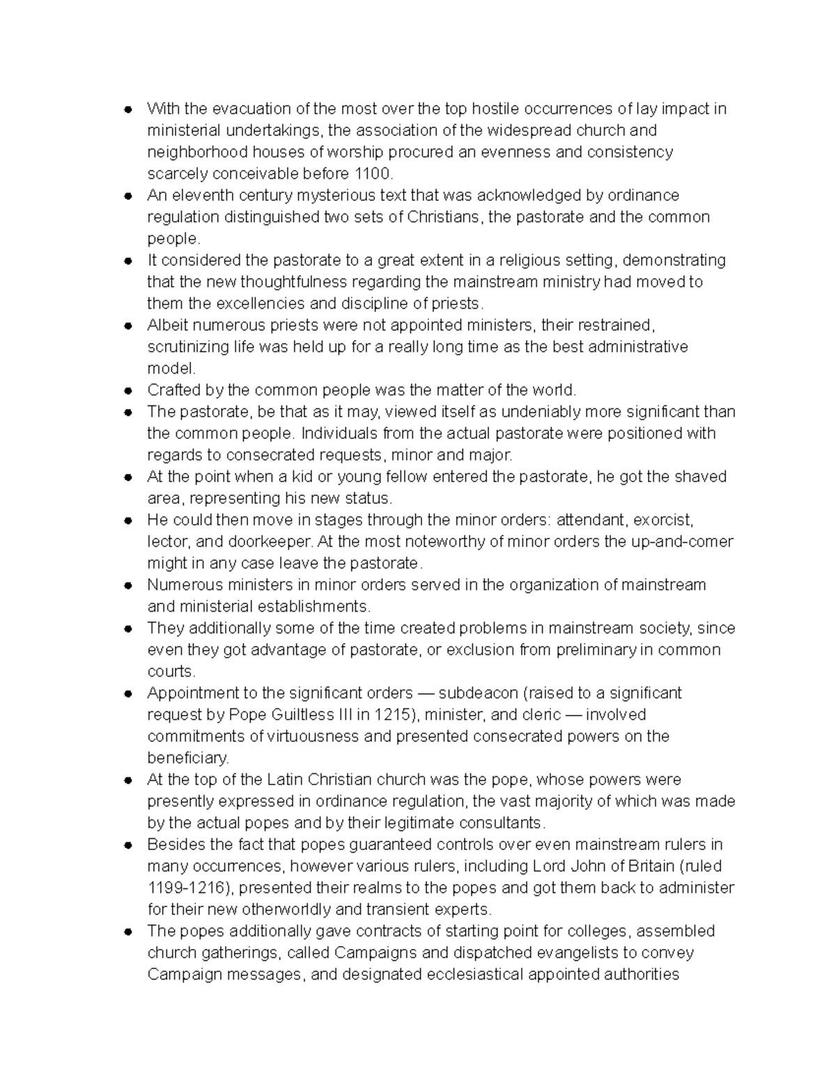 Structure of Devotional life - With the evacuation of the most over the ...