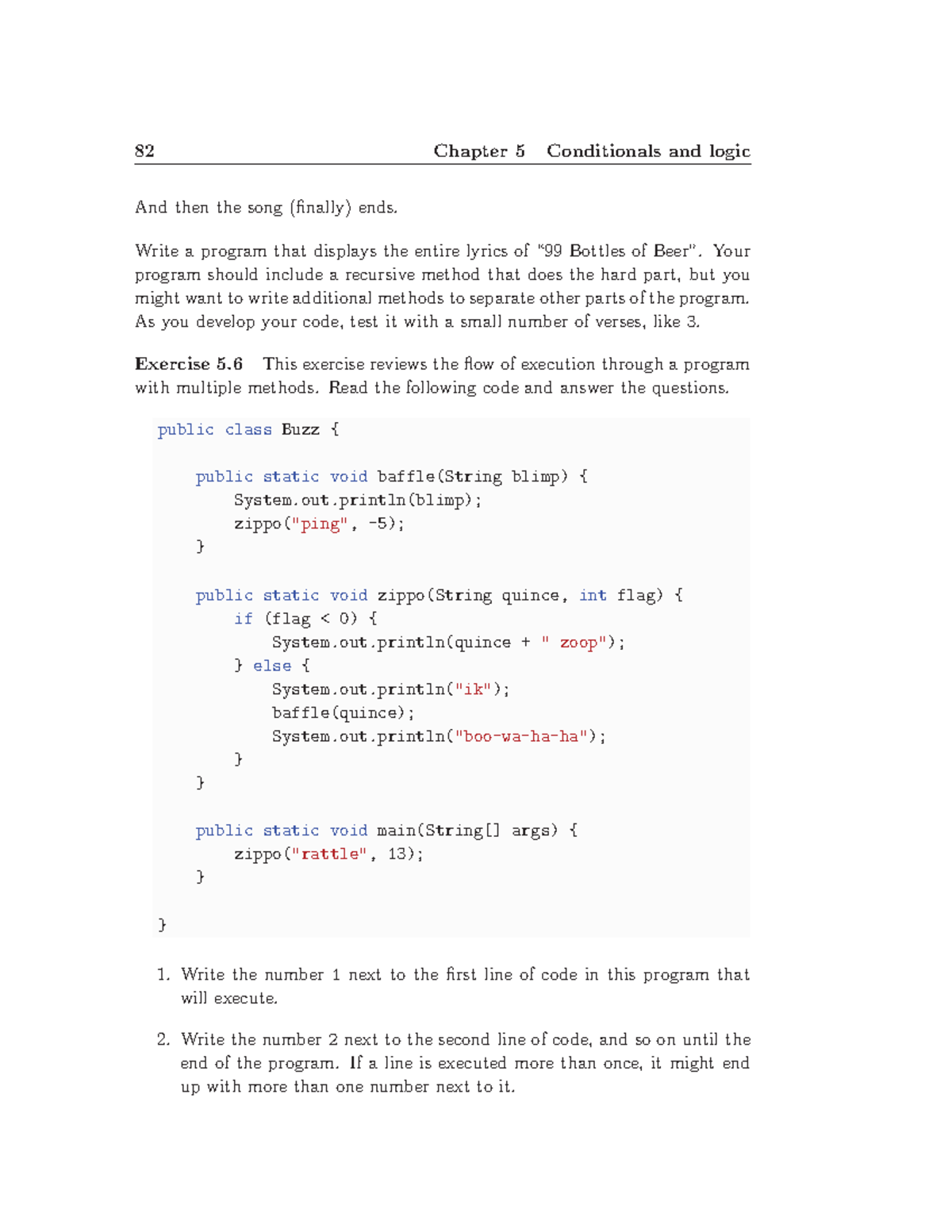 Problem 2 lab5 - computer science coursework - 82 Chapter 5 ...