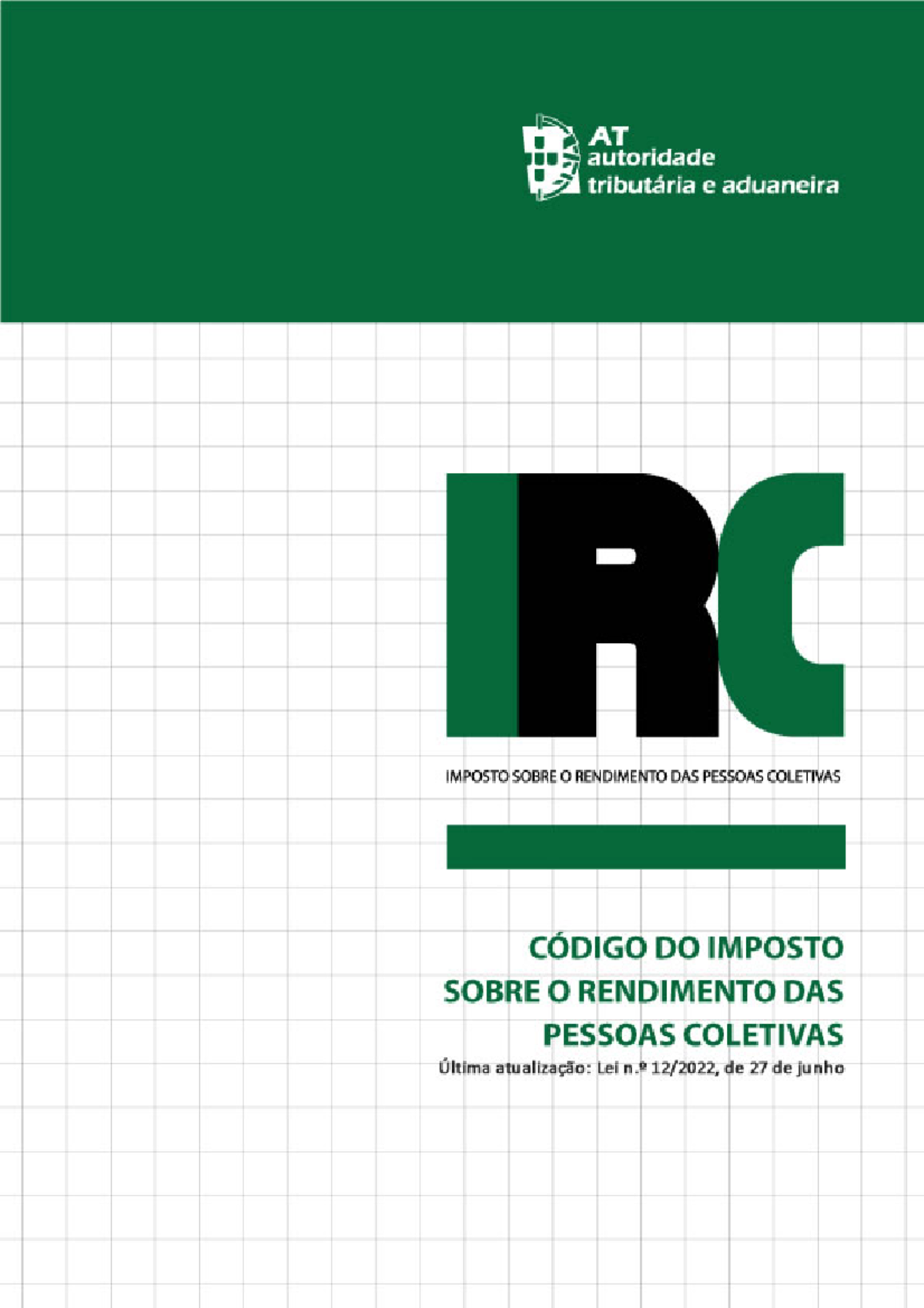 CIRC Código finanças - Histórico de alterações a partir da republicação ...