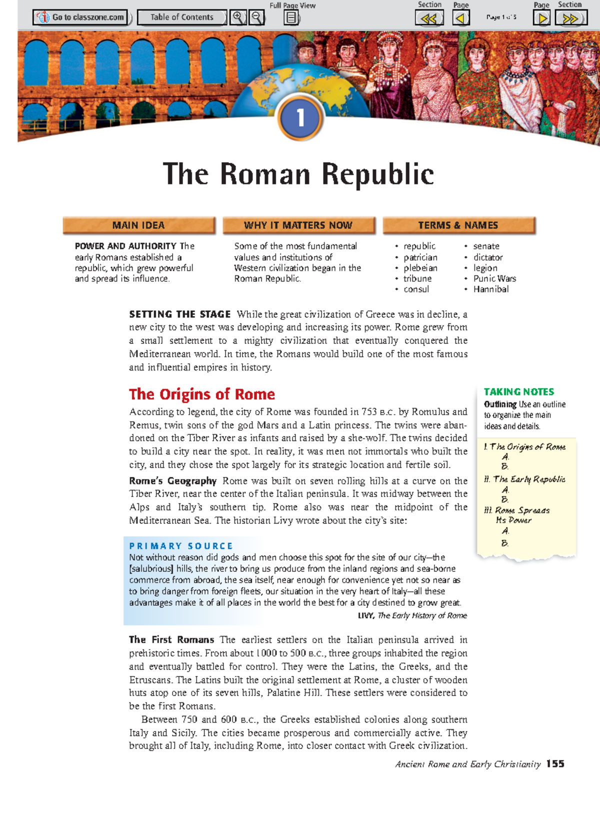 Chapter 6 rome - Summary Vastgoedrecht in België - Ancient Rome and ...
