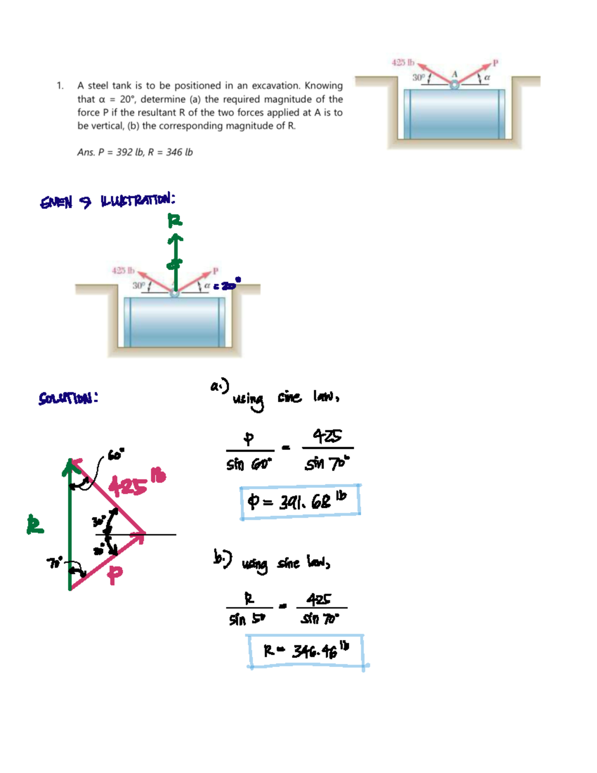 Solutions to Assignment No. 1 - ovata GIVEN ILLUSTRATION 20 SOLUTION ...