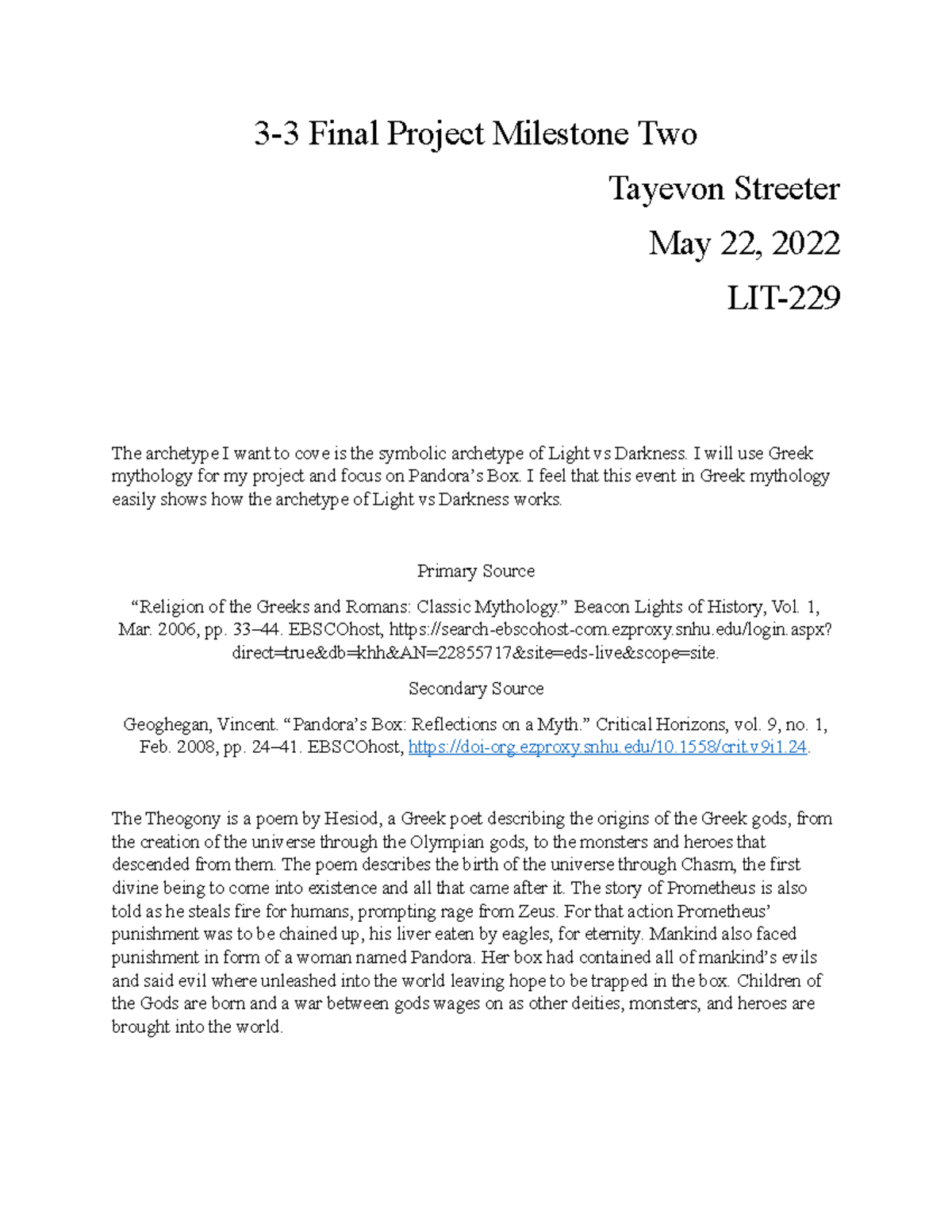 3-3 Final Project Milestone Two - Copy - 3-3 Final Project Milestone ...