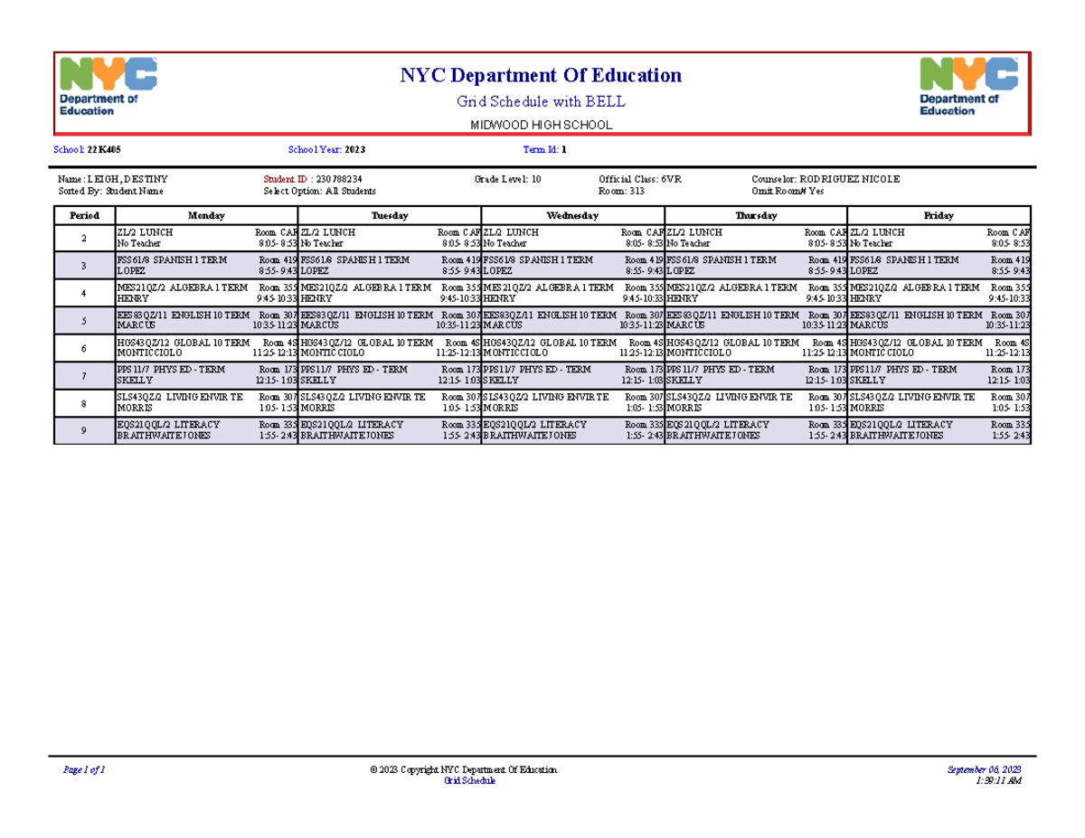 Program Card - This is amazingly easy - Studocu