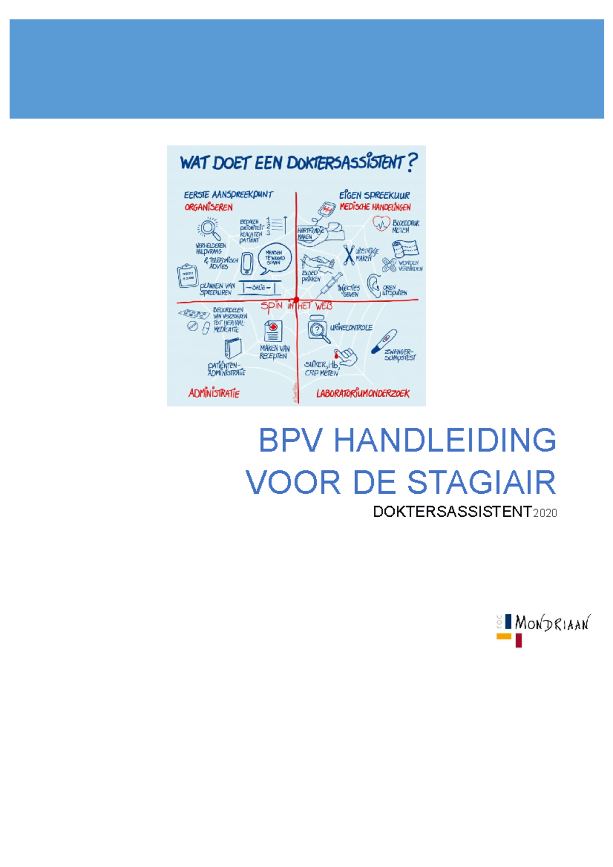 BPV handleiding DA cohort 2020 - BPV HANDLEIDING VOOR DE STAGIAIR ...
