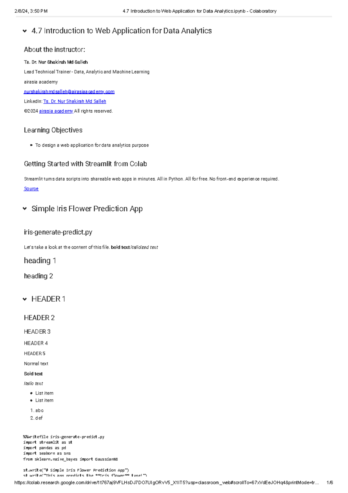 Copy of 4.7 Introduction to Web Application for Data Analytics.ipynb - Colaboratory - About the ...