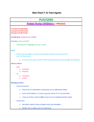 Med Chart 8 Neuro Psycho Agents - Med Chart 8: Neuro/Psych/Anesthetic ...