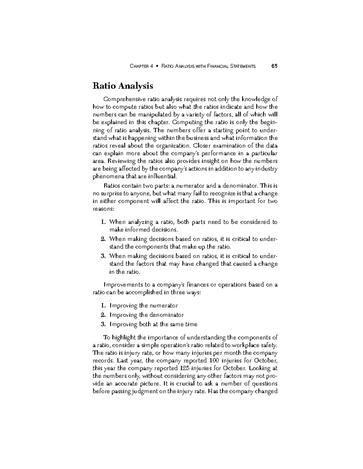 Split PDFFile 65 to 68 - Financial management - CHAPTER 4 • RATIO ...