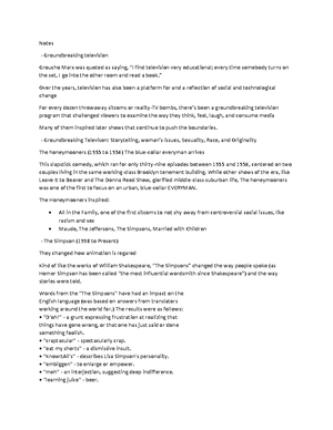 Introduction to film production - Notes Early Film History The Birth of ...