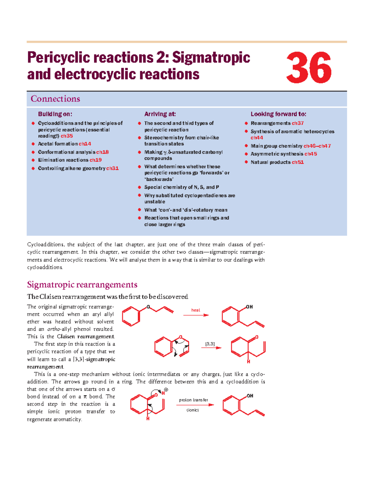 Sigmatropic Rearrangements - Pericyclic reactions 2: Sigmatropic and ...