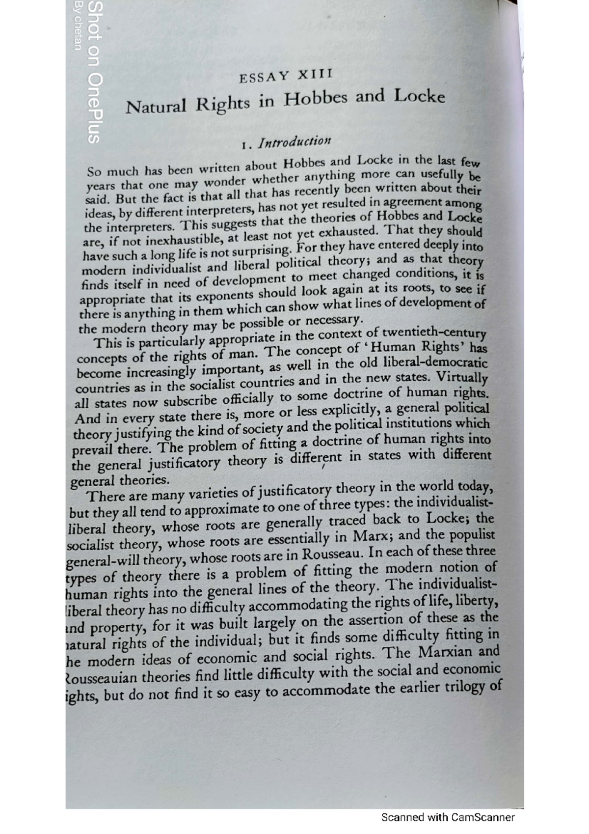 Natural Rights - Political Theory-Concepts And Debates - Studocu