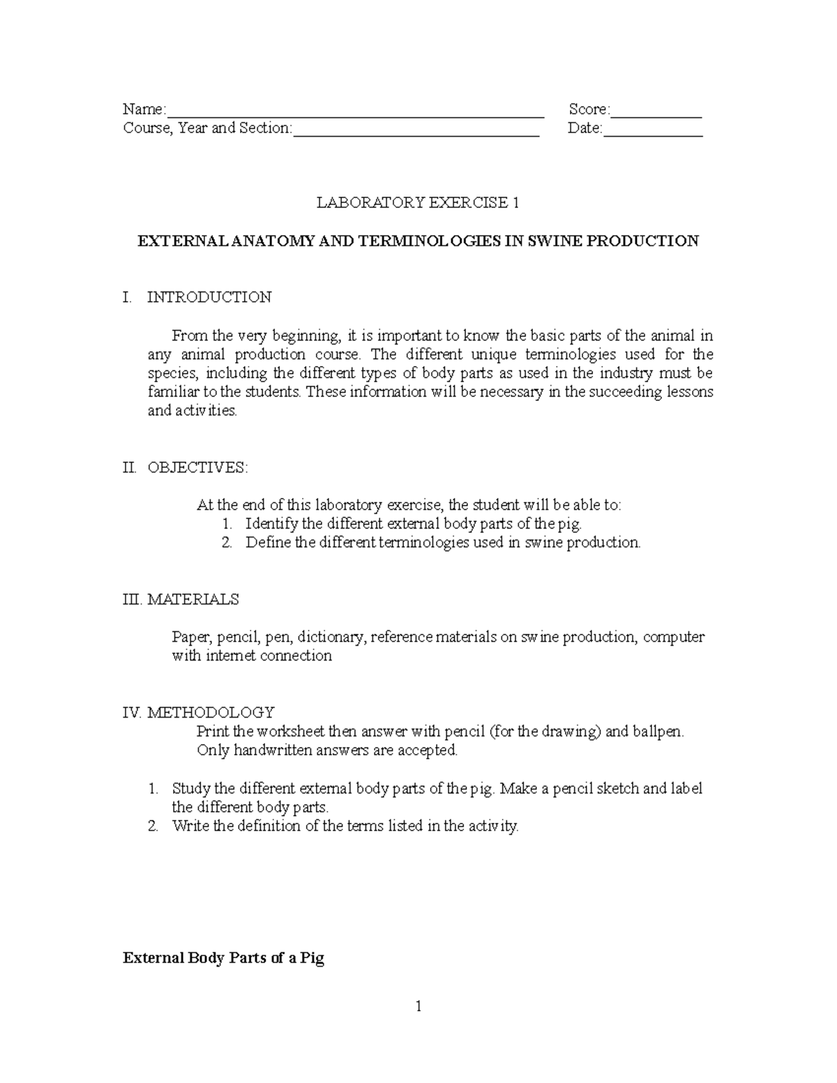 Lab-exer-1 - FIGHTING - Name ...