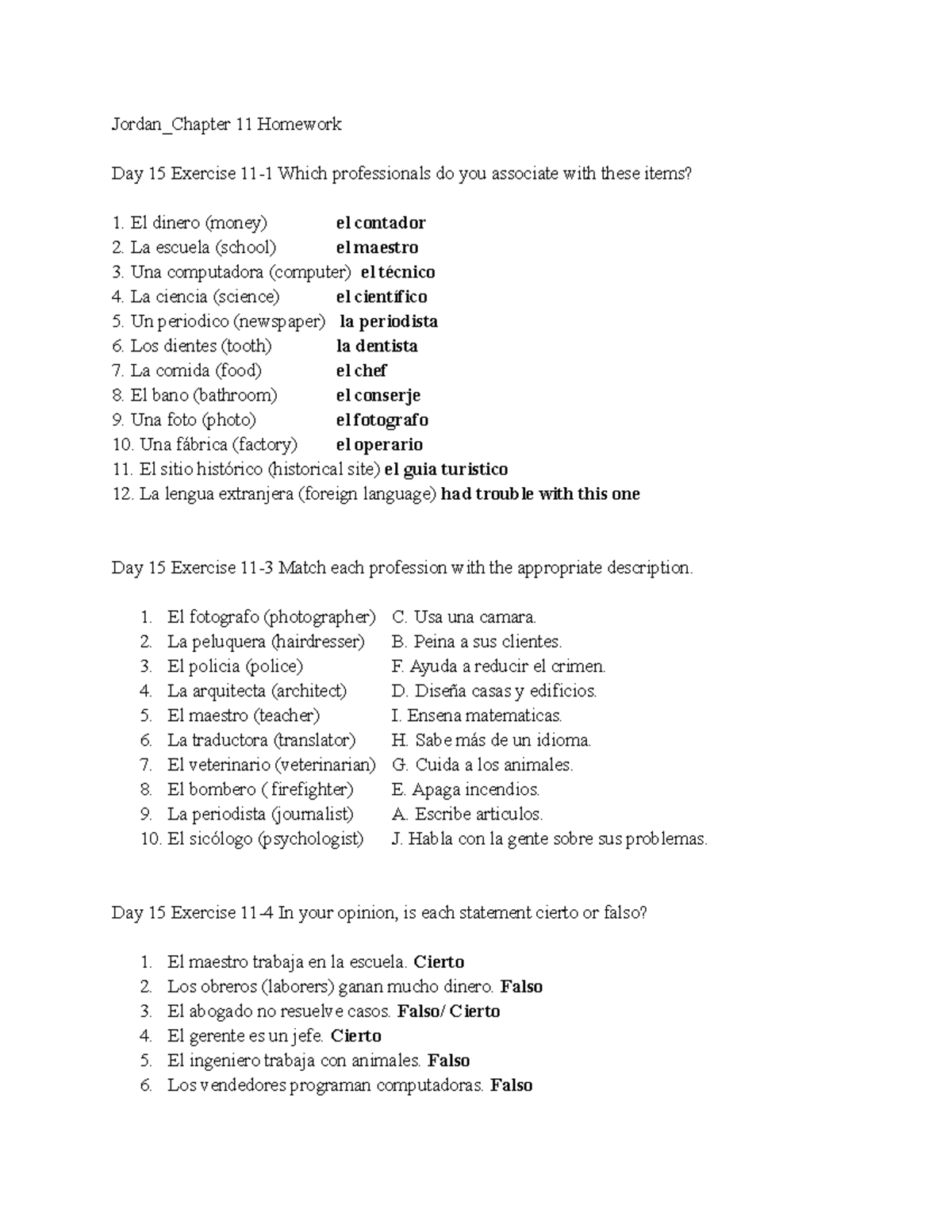 Jordan Chapter 11 HW - Jordan_Chapter 11 Homework Day 15 Exercise 11-1 ...
